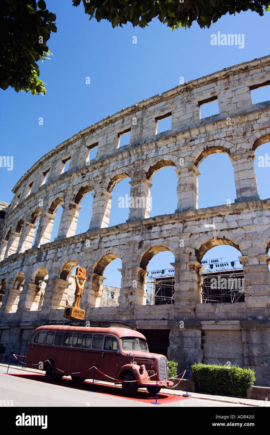 The Balkans Croatia Istria Coast Pula 1st Century Roman Amphitheatre ...