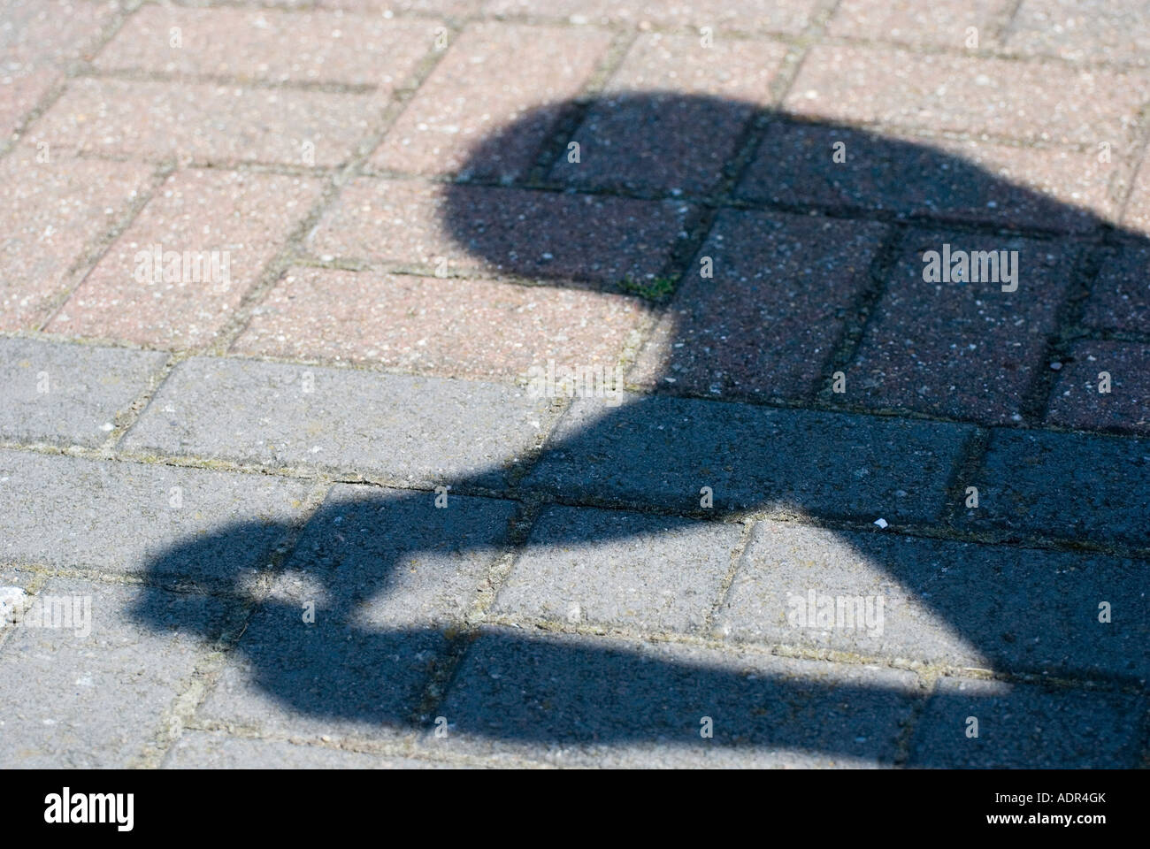 Shadow of person taking a photograph Stock Photo - Alamy