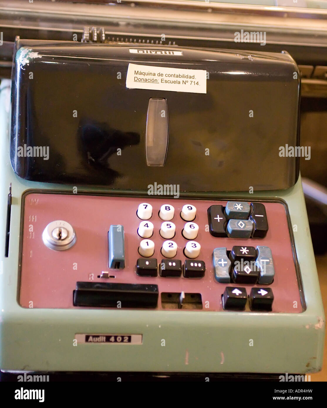 Old accounting machine hi-res stock photography and images - Alamy