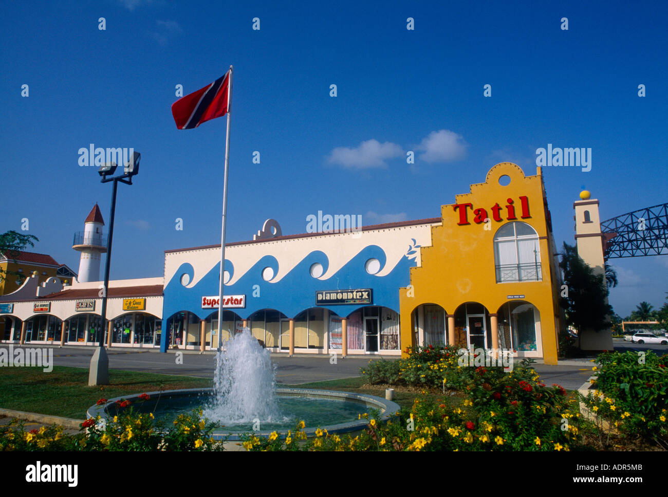 Port Of Spain Trinidad New Shopping Centre Shopping Mall Stock Photo ...