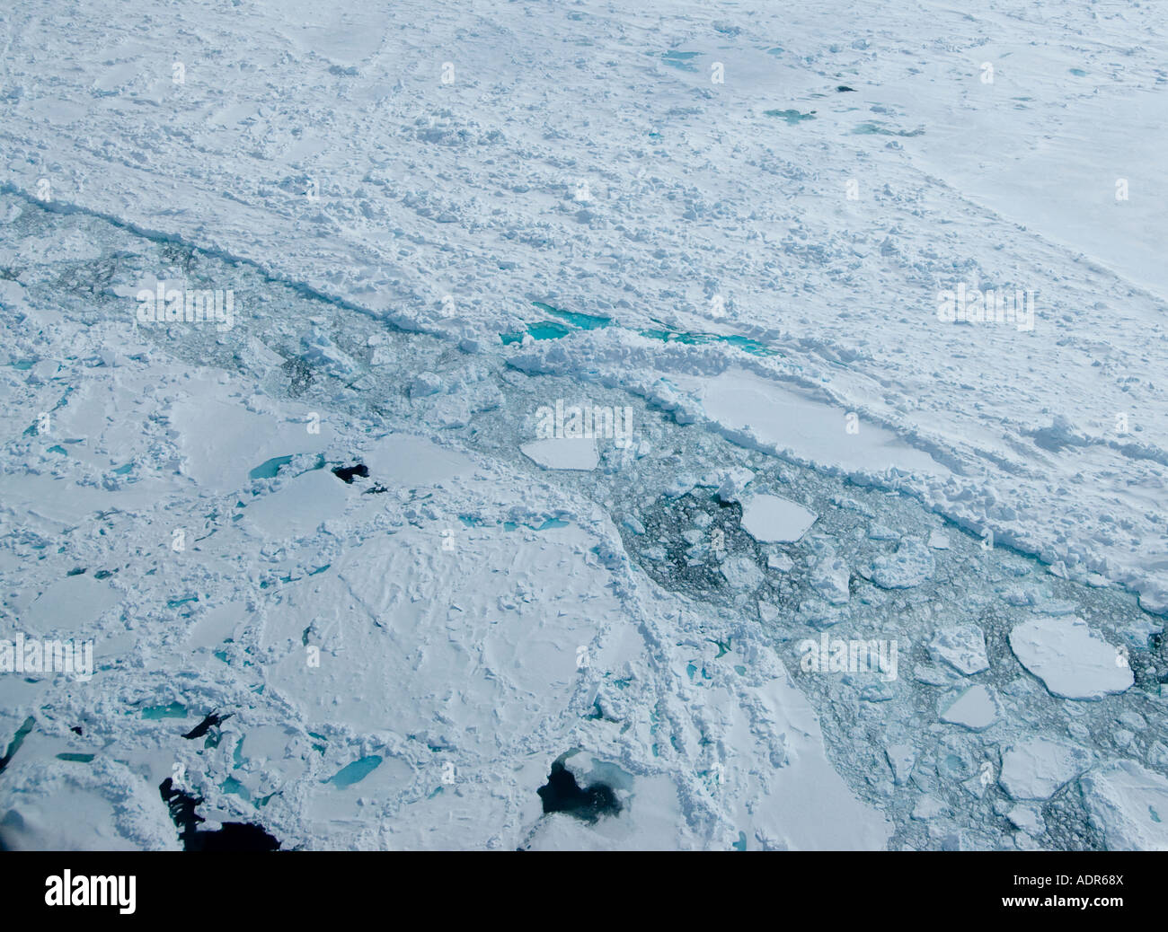 The junction between land fast sea ice, moving pack ice is called the ...