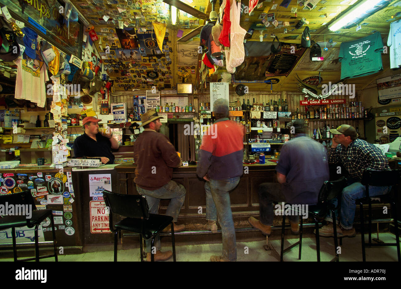 Outback hotel, [South Australia], Horizontal Stock Photo - Alamy