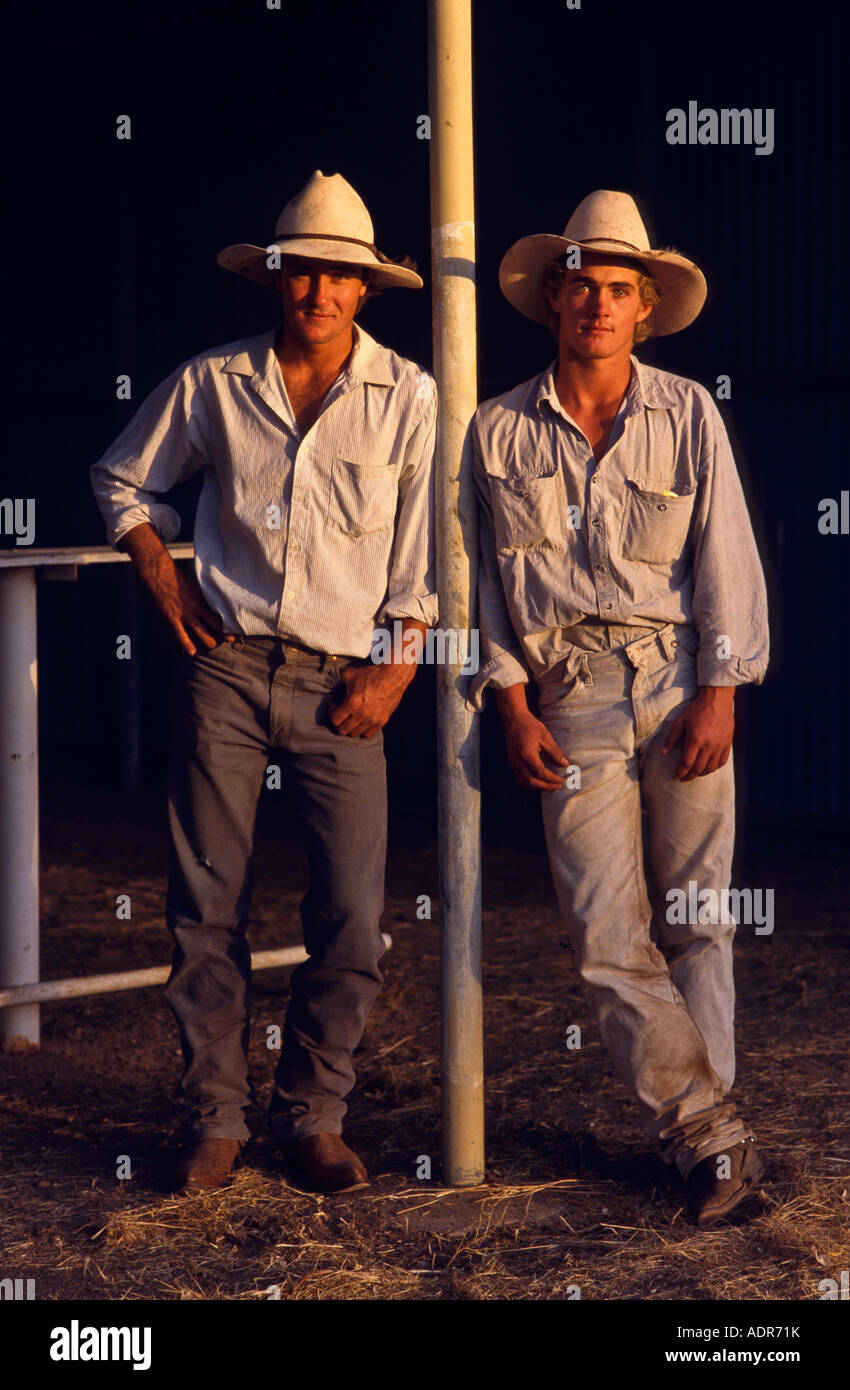 Stockmen, Queensland, Australia Stock Photo - Alamy