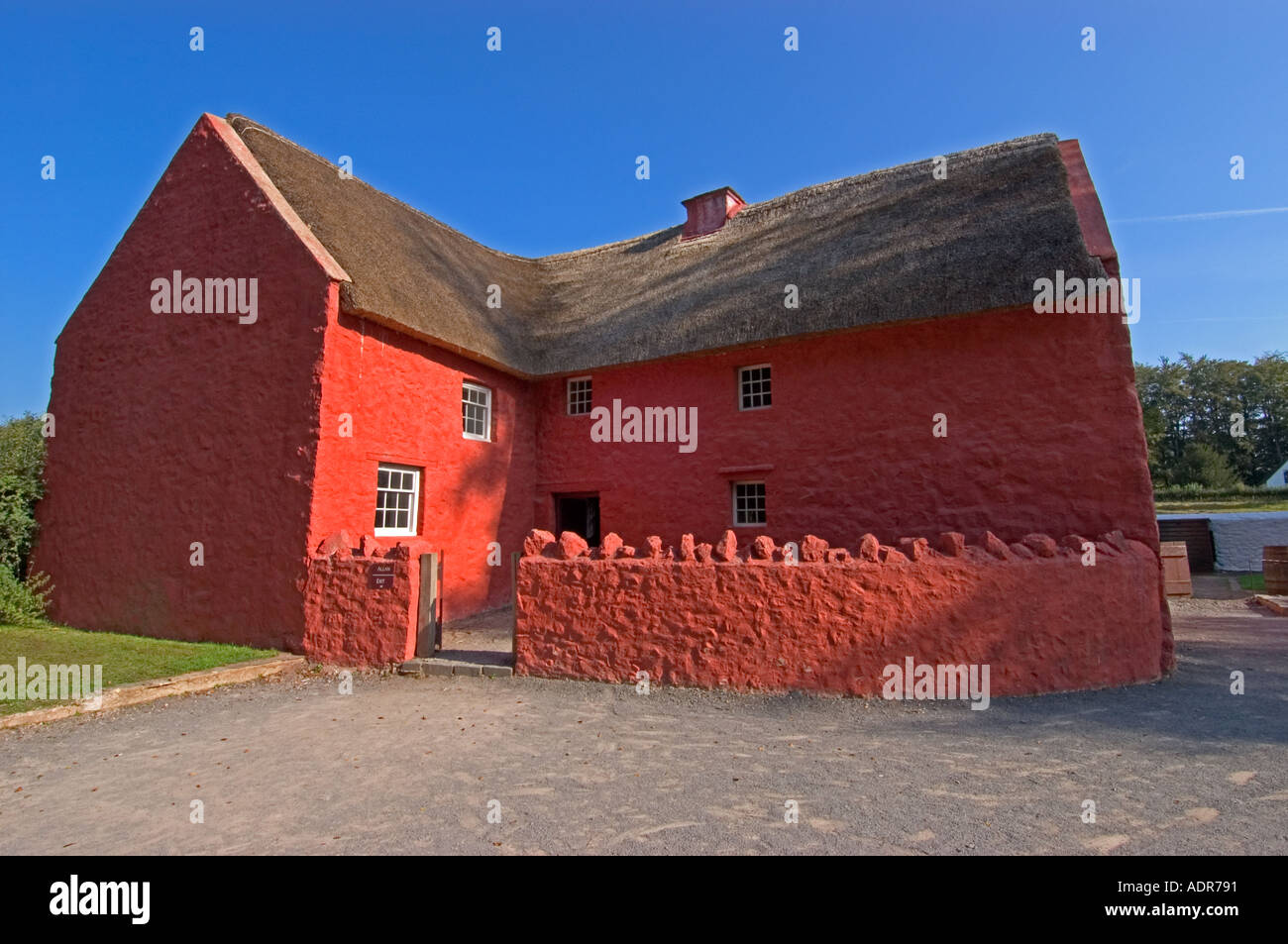 Kennixton Farmhouse, Museum of Welsh Life, St Fagans, Cardiff, South ...