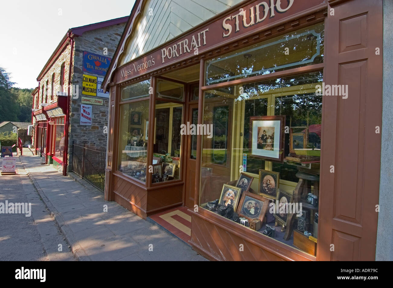 Portrait Studio Museum of Welsh Life St Fagans Cardiff South Wales ...