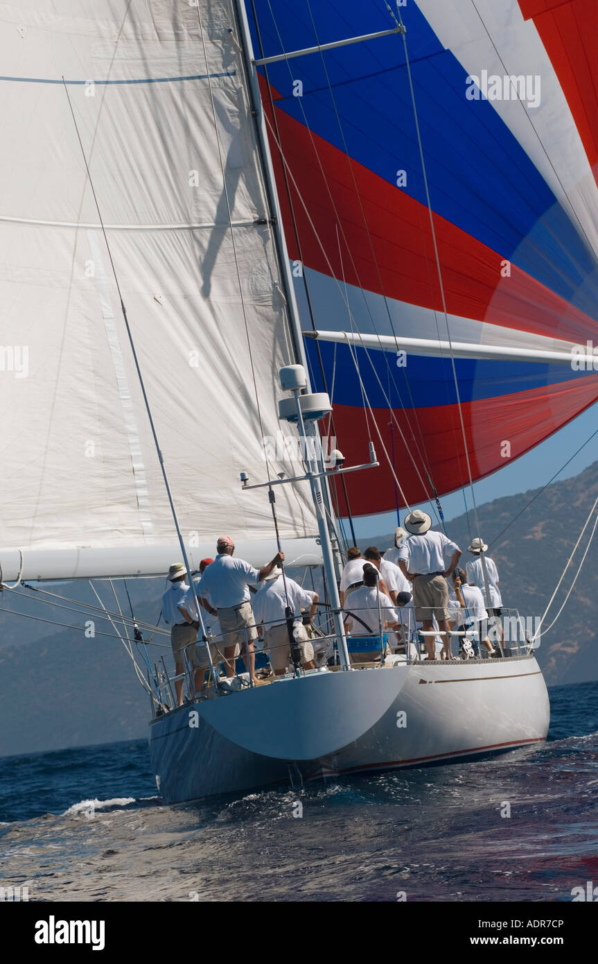 Full spinnaker sail hi-res stock photography and images - Alamy