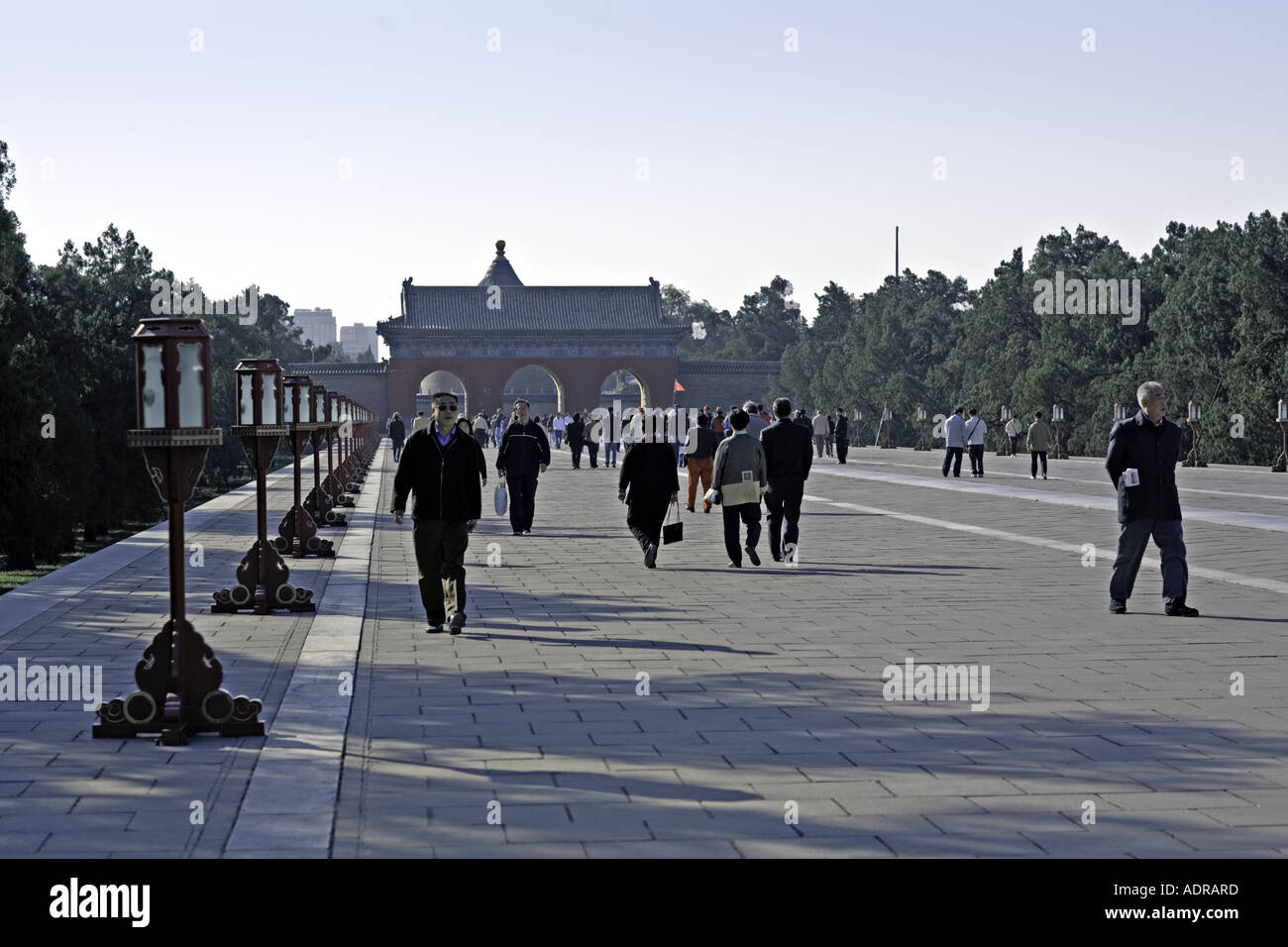 Ming dynasty buildings in the ming and qing dynasties hi-res stock ...