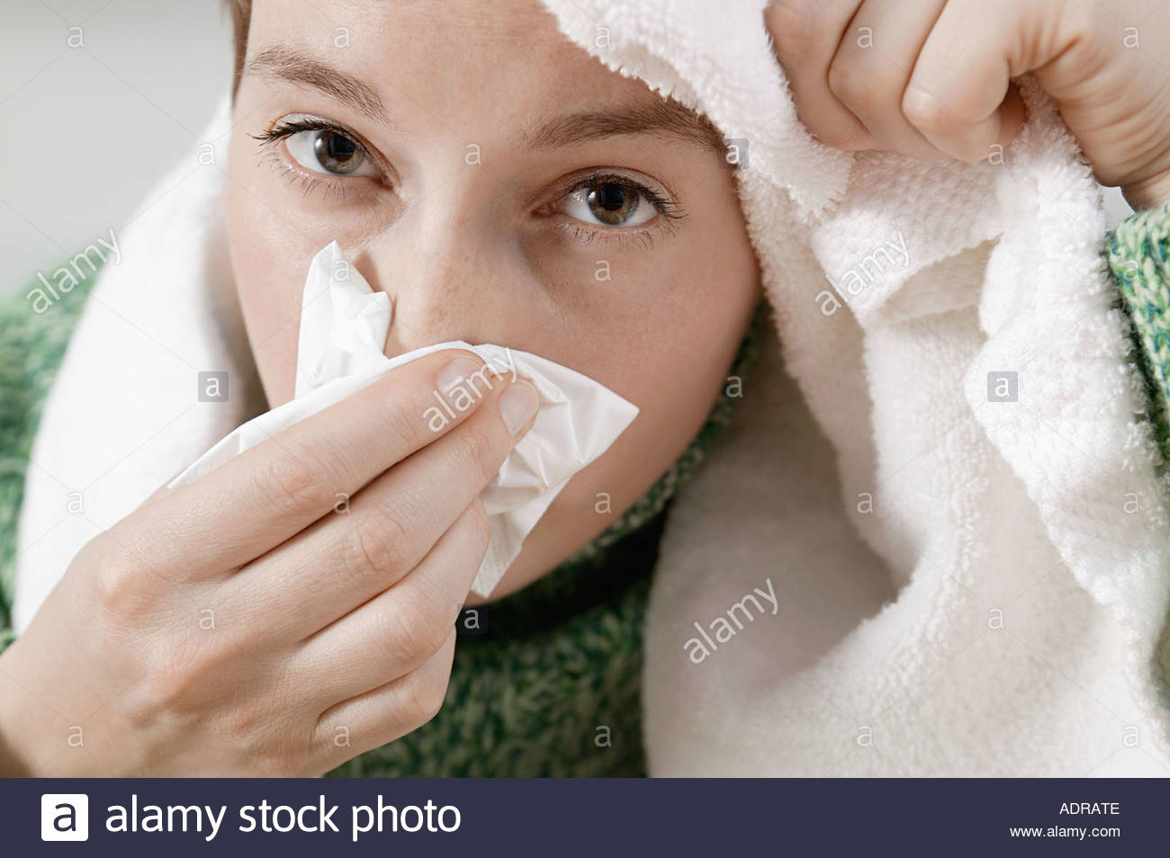 Tissue Up Nose Stock Photos & Tissue Up Nose Stock Images - Alamy