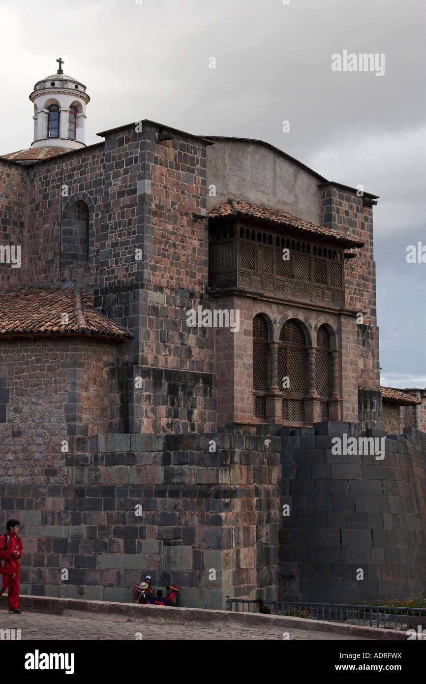 "Santo Domingo" Church built on foundations of Inca Coricancha [Temple ...