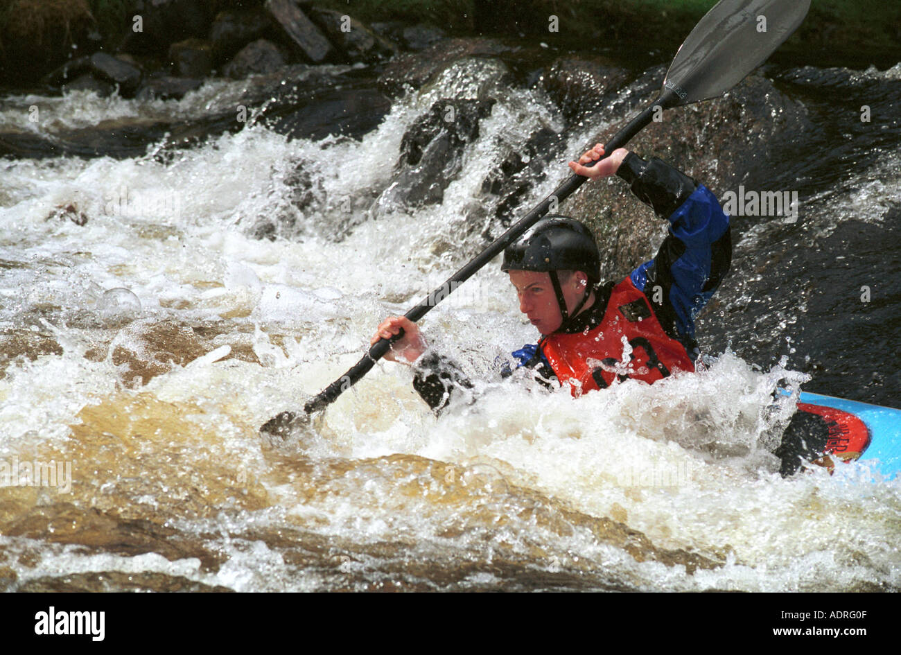 Canoe slalom bala wales hi-res stock photography and images - Alamy