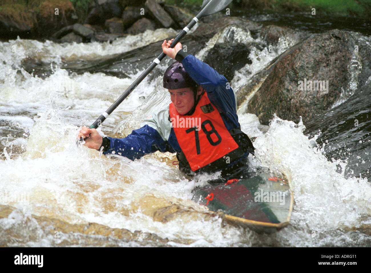 Canoe slalom bala wales hi-res stock photography and images - Alamy