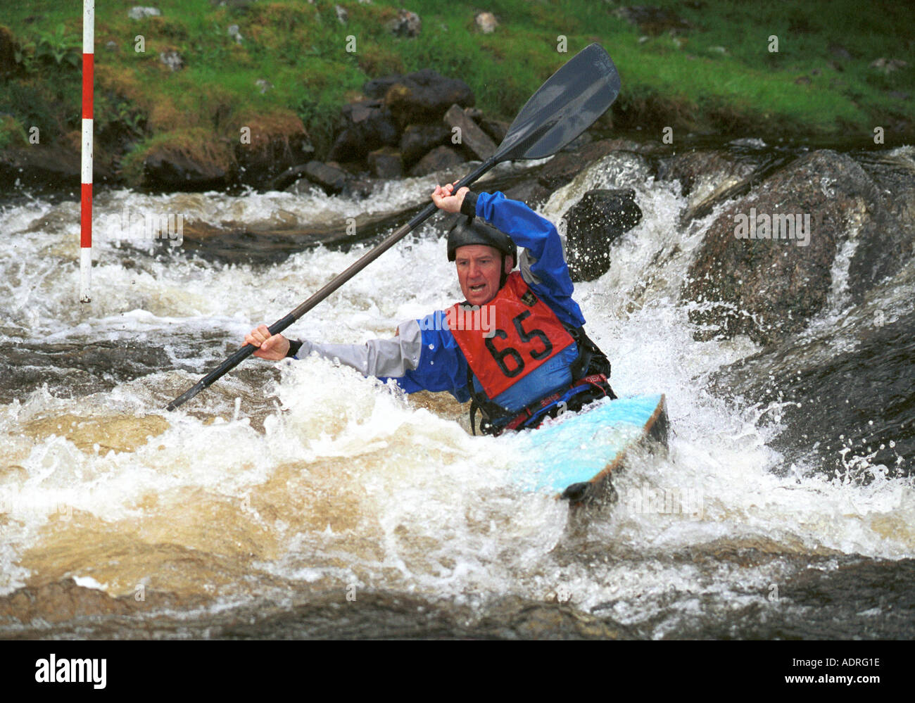 Canoe slalom bala wales hi-res stock photography and images - Alamy