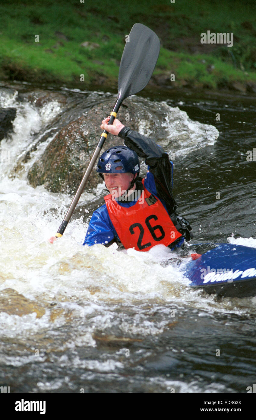 Canoe slalom bala wales hi-res stock photography and images - Alamy