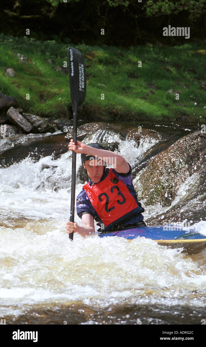 Canoe slalom bala wales hi-res stock photography and images - Alamy
