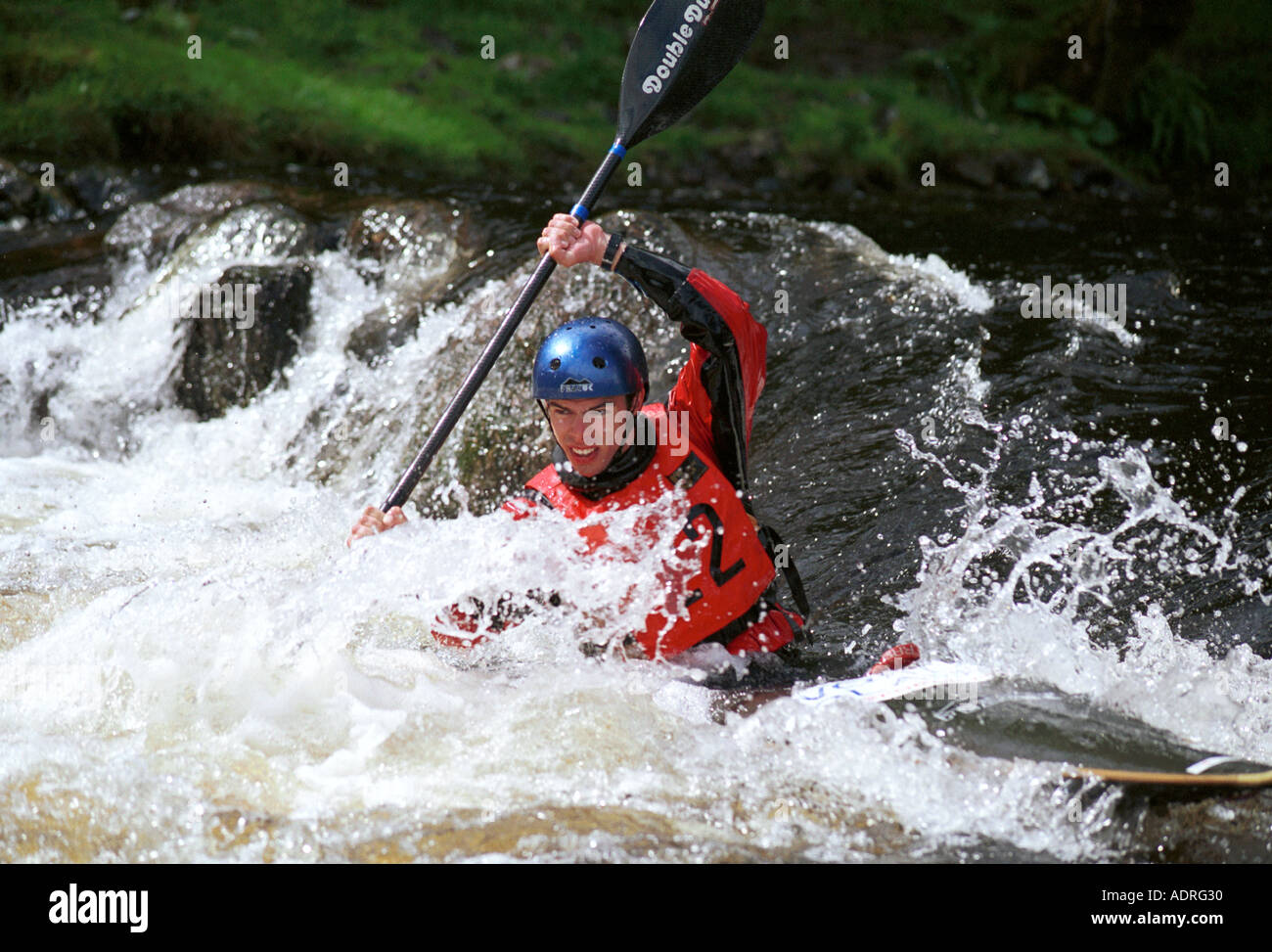 Canoe slalom bala wales hi-res stock photography and images - Alamy