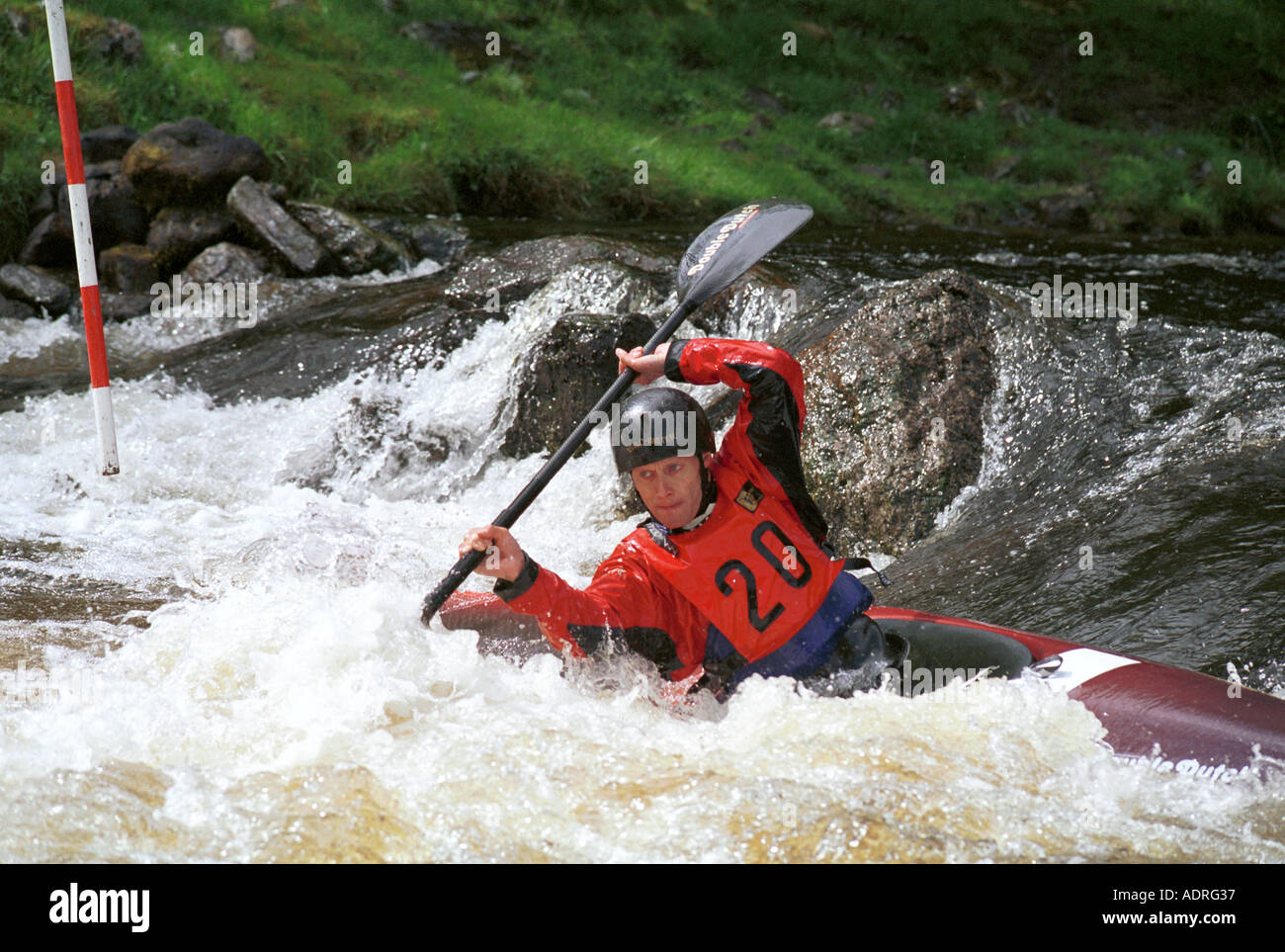 Canoe slalom bala wales hi-res stock photography and images - Alamy
