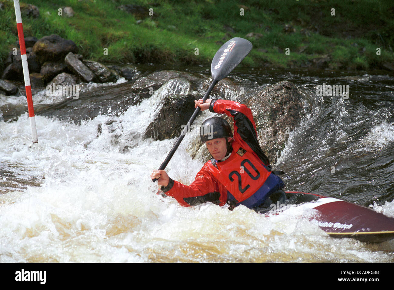 Canoe slalom bala wales hi-res stock photography and images - Alamy