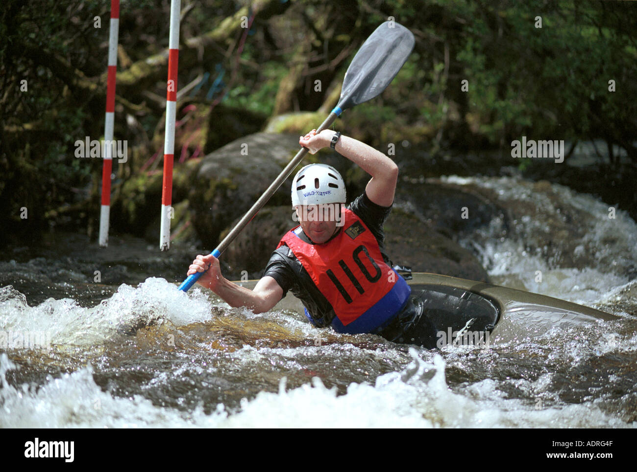 Canoe slalom bala wales hi-res stock photography and images - Alamy