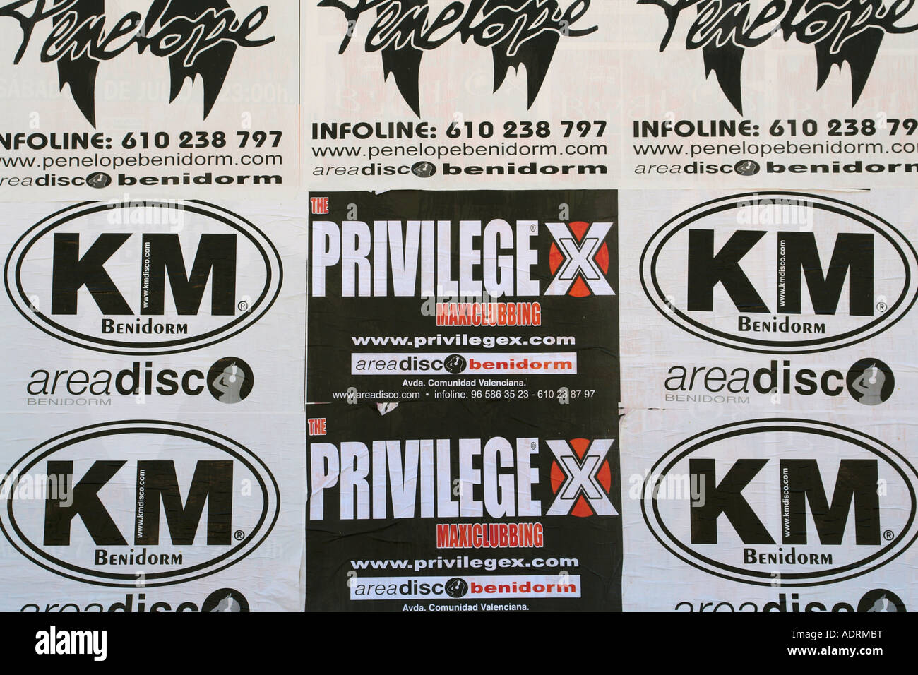 Km disco benidorm hi-res stock photography and images - Alamy