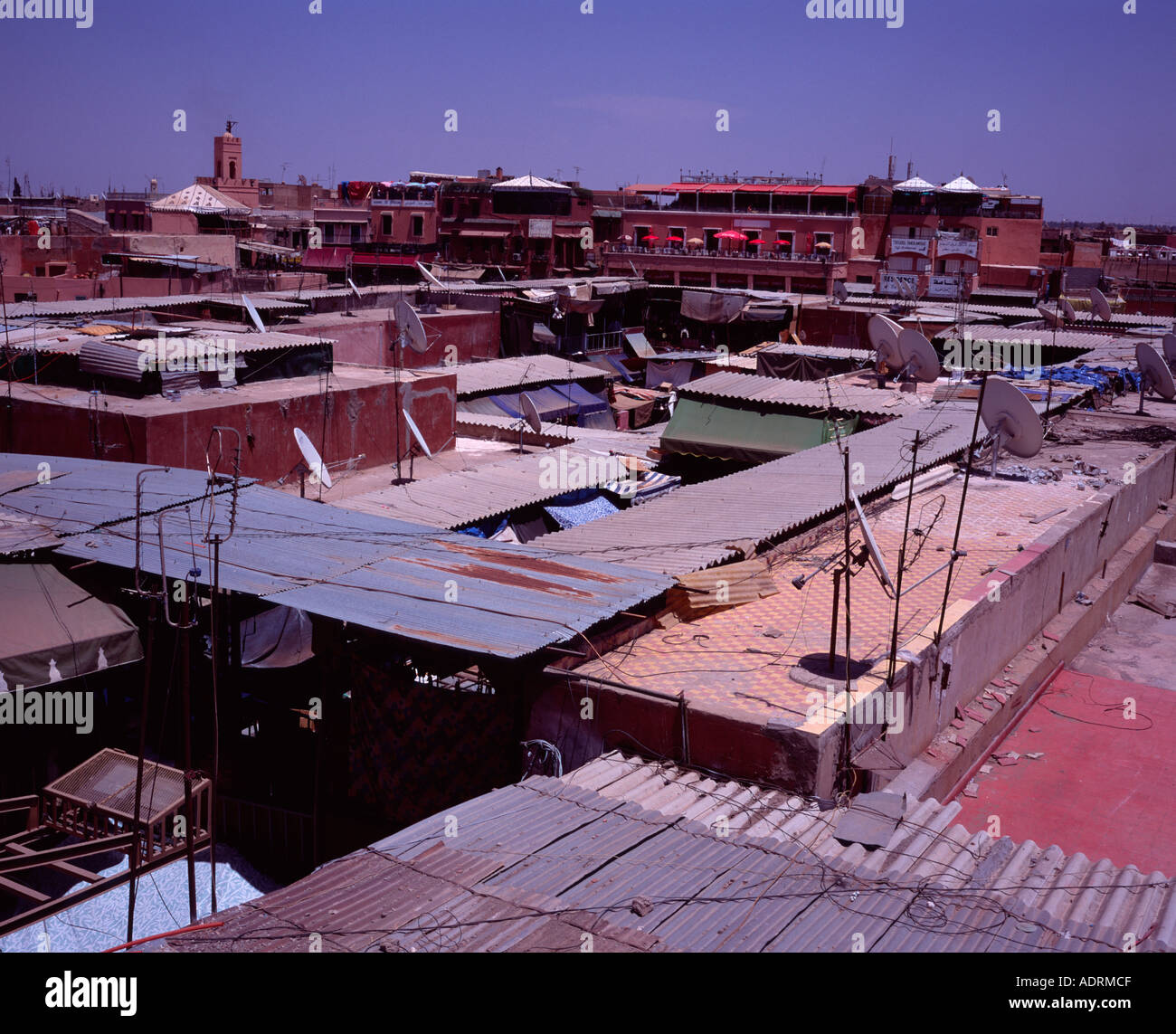 Marrakech morroco medina view hi-res stock photography and images - Alamy