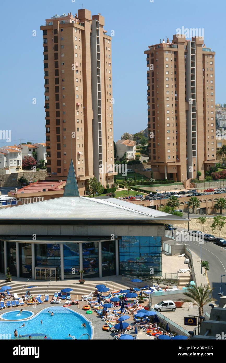 Benidorm tower block hi-res stock photography and images - Alamy
