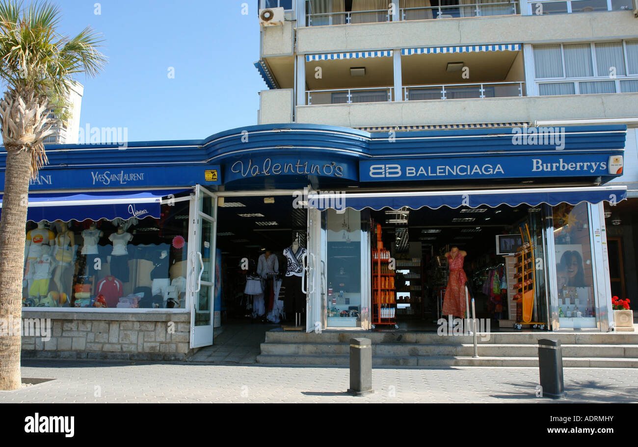 Burberrys spain shop hi-res stock photography and images - Alamy