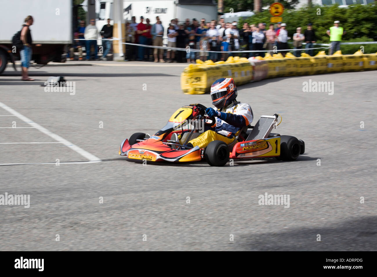 The helmet of heikki kovalainen hi-res stock photography and images - Alamy
