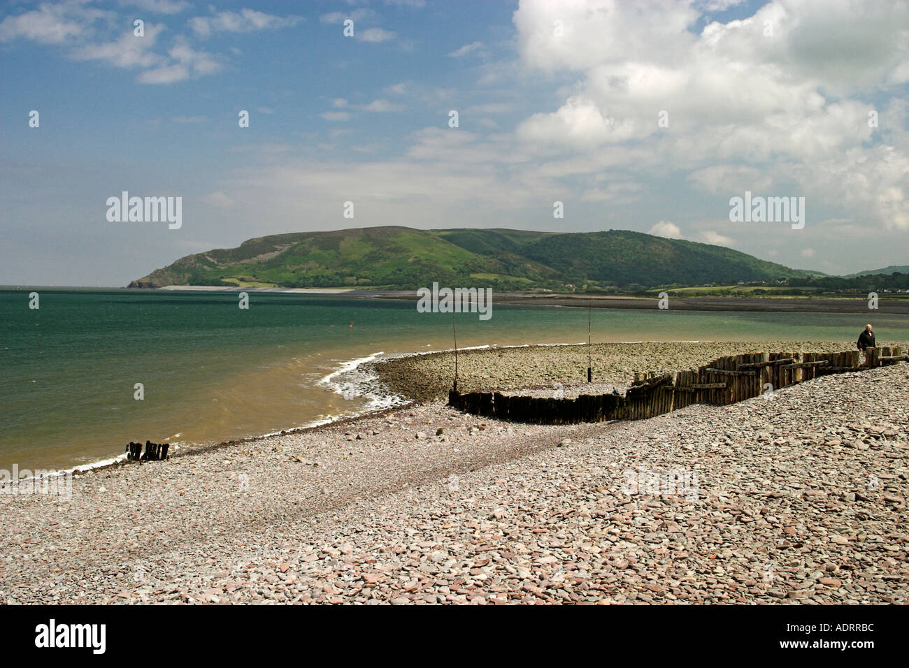 East Polock beach Somerset England Stock Photo - Alamy