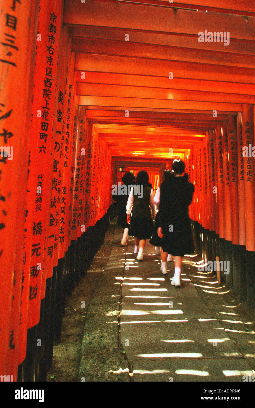 Fushimi Inari Torii Gates Kyoto Japan Stock Photo - Alamy
