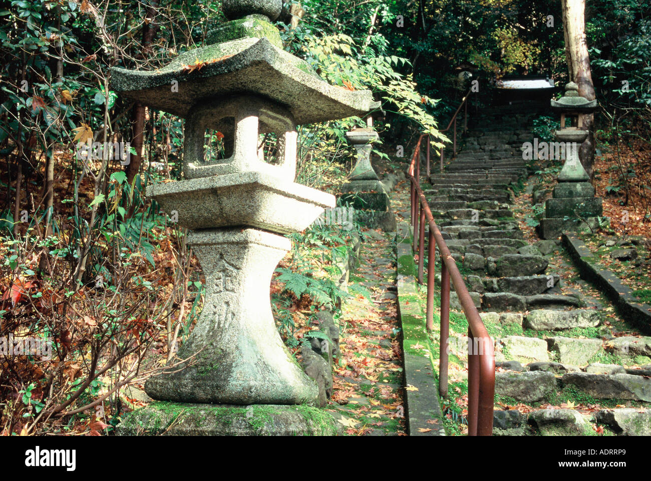 A temple path behind Sekizan-zen'in Kyoto Japan Stock Photo - Alamy