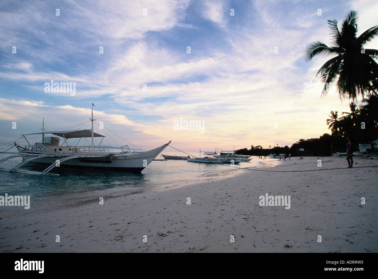 Sunset Panglao Island Southern Philippines Stock Photo - Alamy