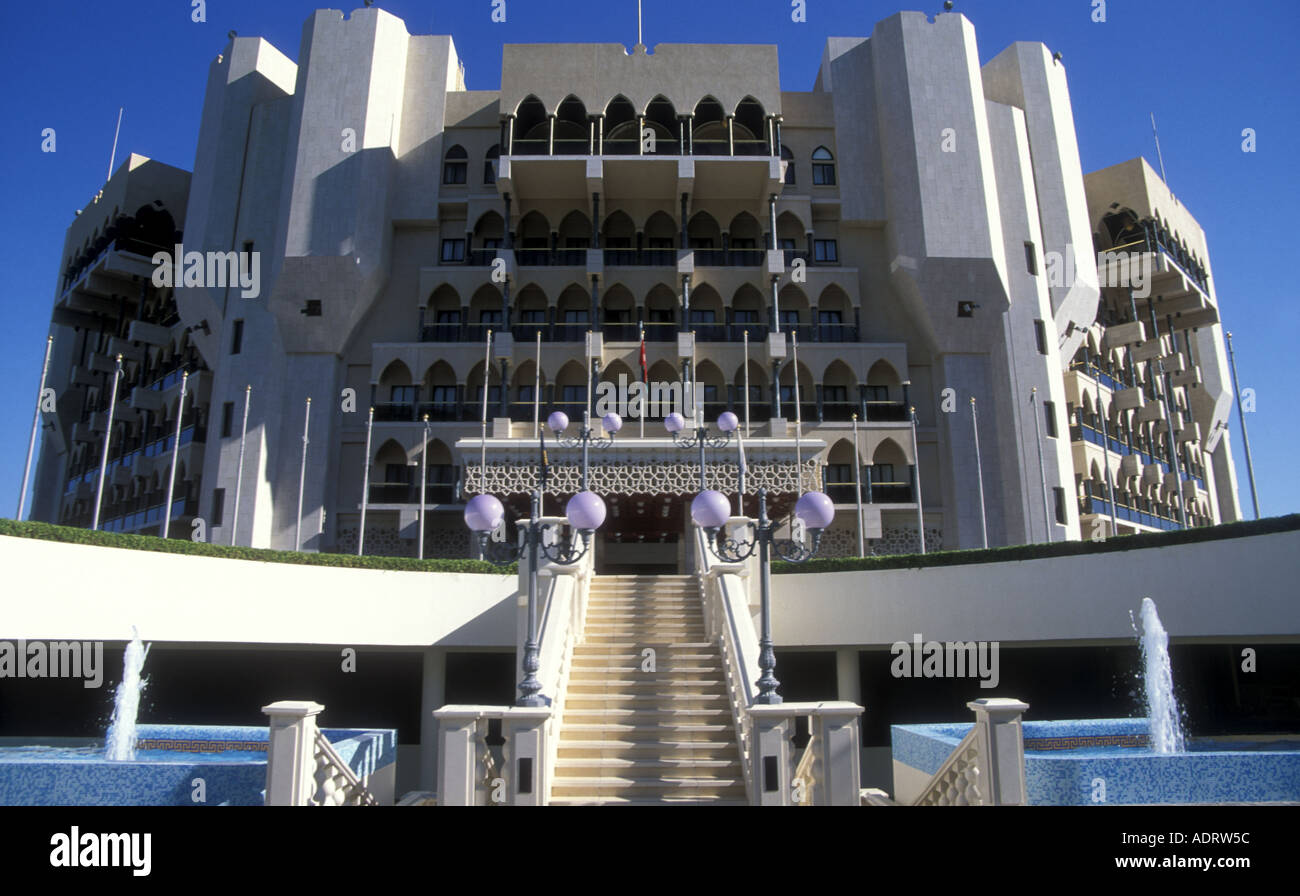 Oman Al Bustan Hotel Greater Muscat Stock Photo - Alamy