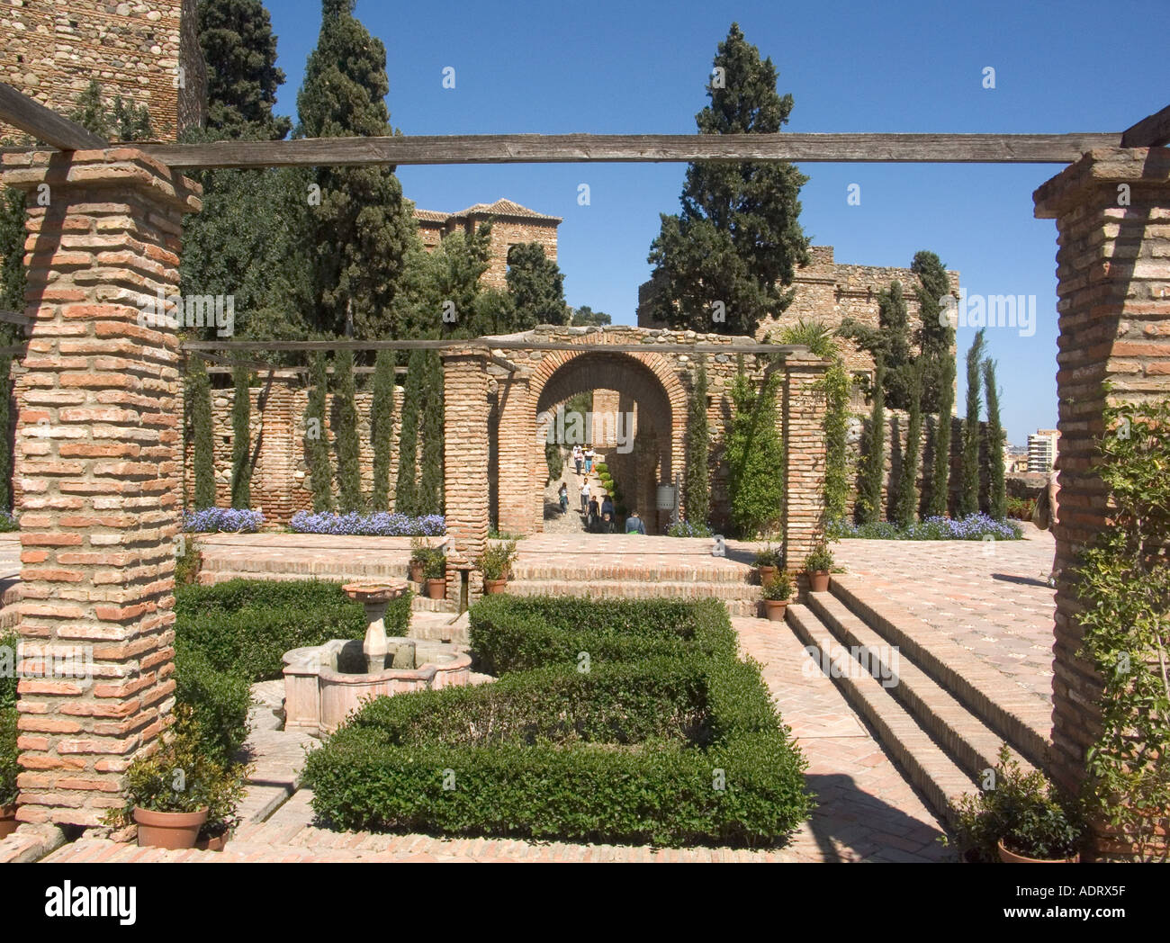 La Alcazaba, Malaga City, Andalucia, Spain, Europe, Moorish 11 Stock ...