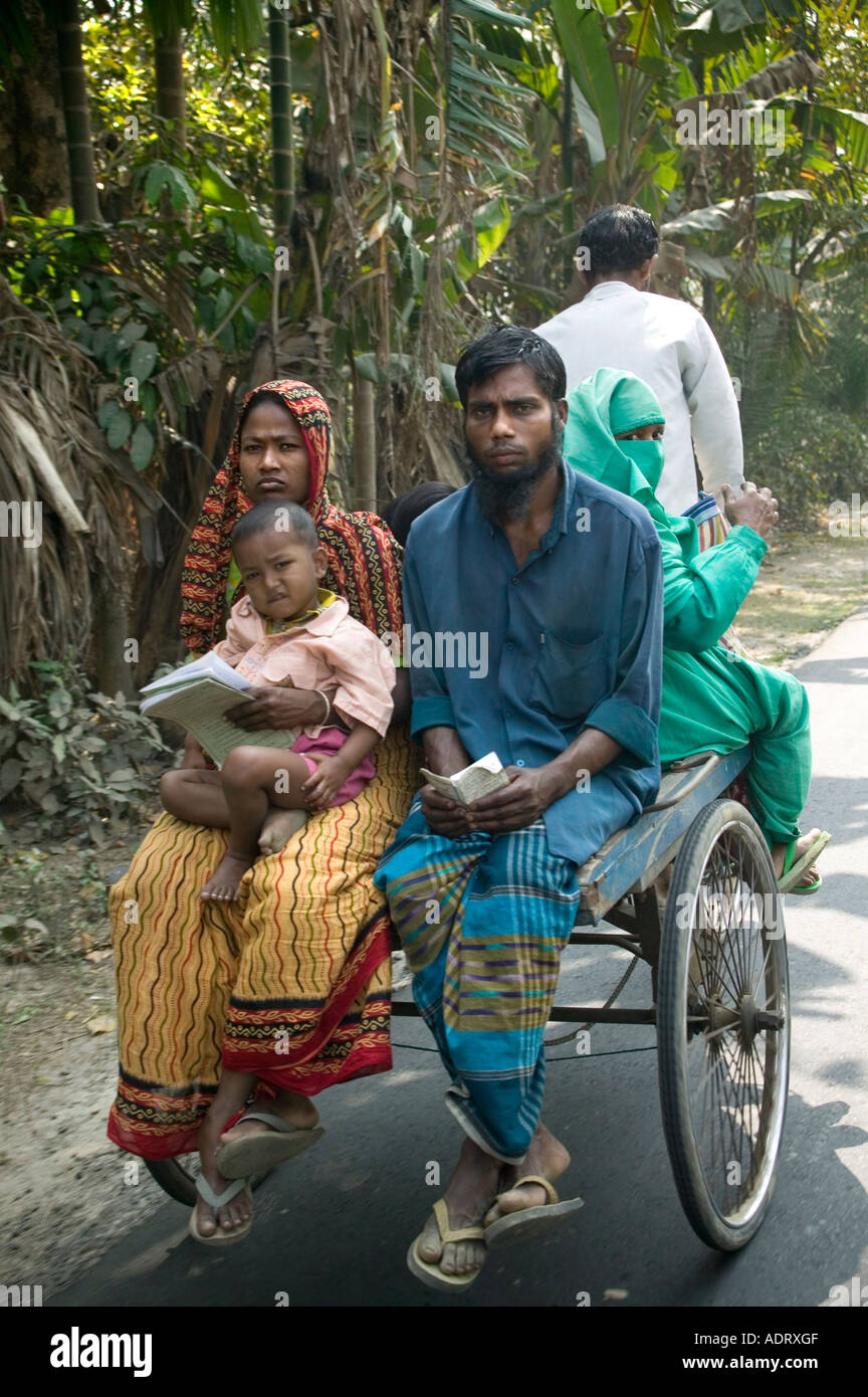 Bangladeshi rickshaws hi-res stock photography and images - Alamy