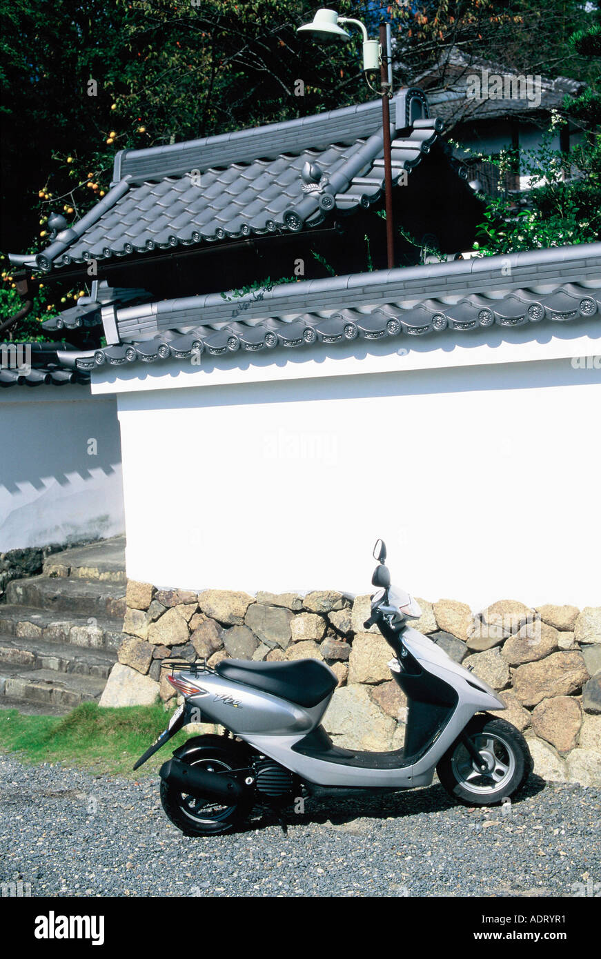 Moped Kyoto Japan Stock Photo - Alamy