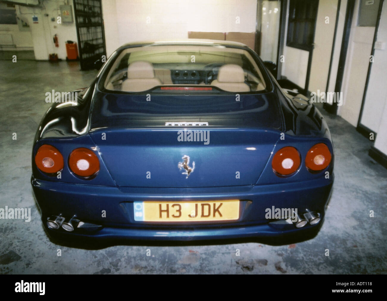 Ferrari 575 Maranello rear view Stock Photo - Alamy
