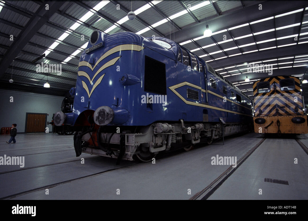 Deltic Prototype locomotive engine at Locomotion National Railway ...