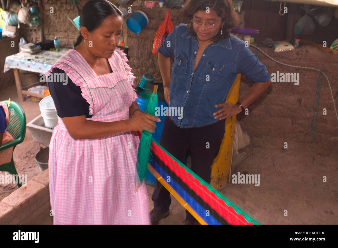 Isabel Cruz Director General of lending insitution AMUCSS shown with a ...