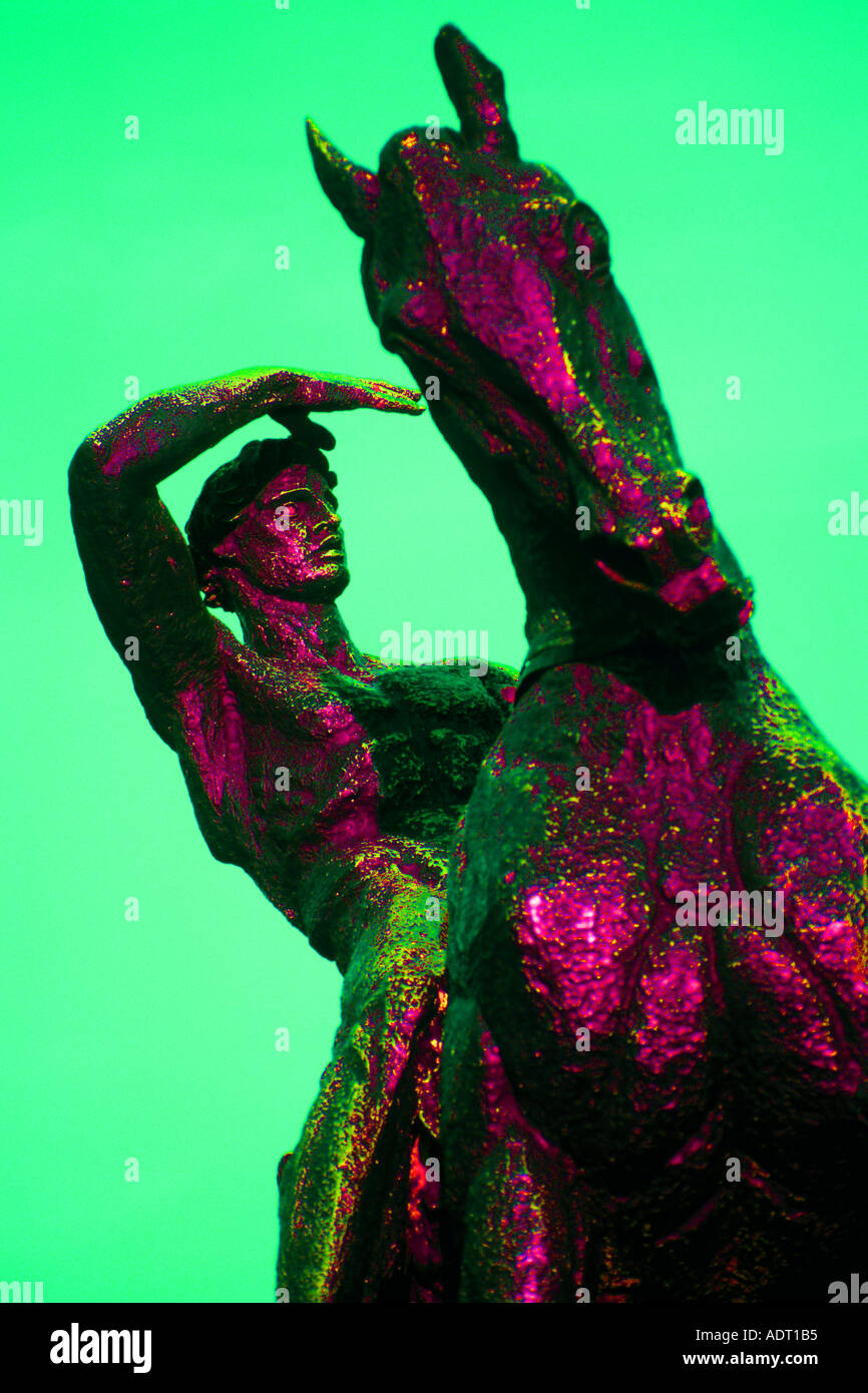 Physical energy statue in Hyde Park London UK Stock Photo - Alamy