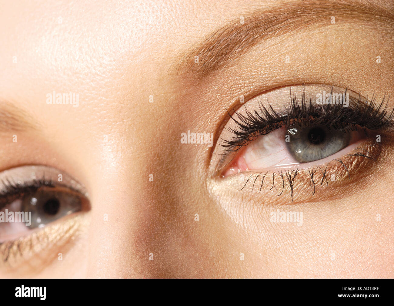 Face Close ups Female Stock Photo - Alamy