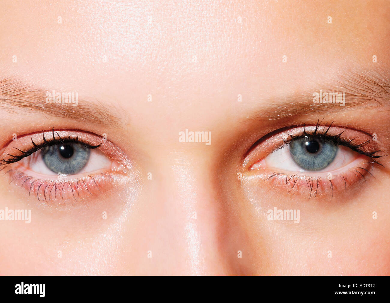 Face Close ups Female Stock Photo - Alamy