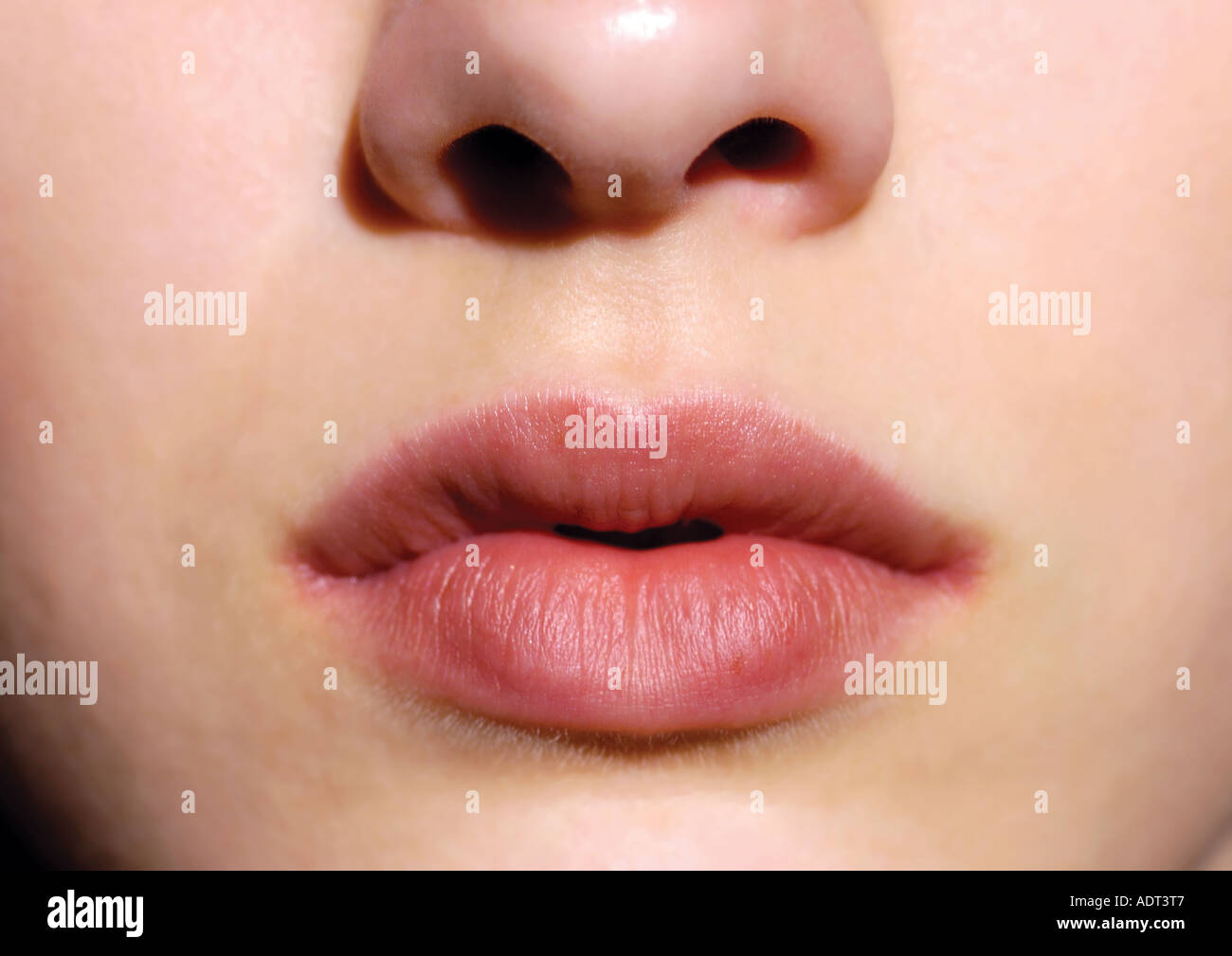 Face Close ups Female Stock Photo - Alamy