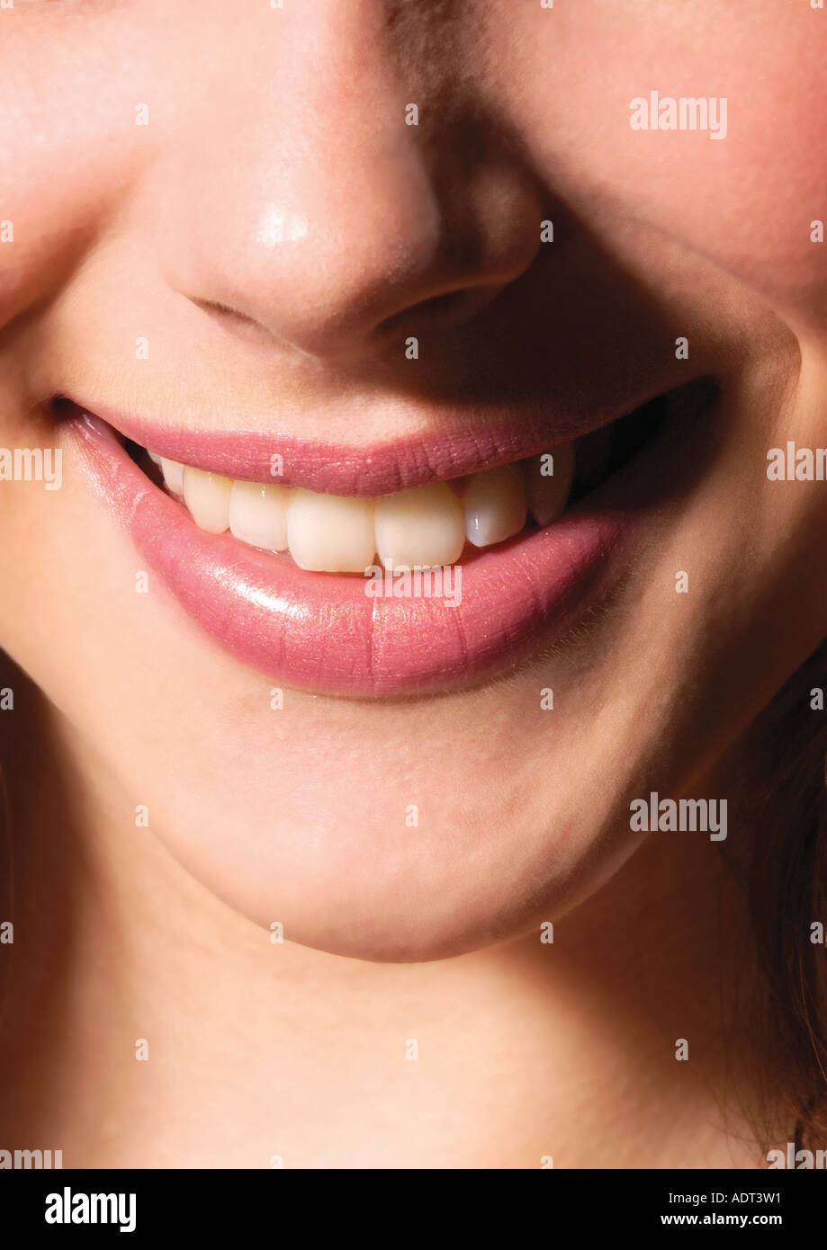 Face Close ups Female Stock Photo - Alamy