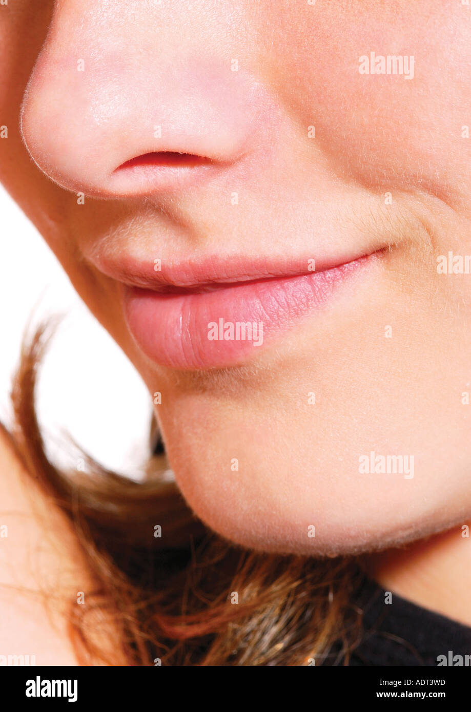 Face Close ups Female Stock Photo - Alamy