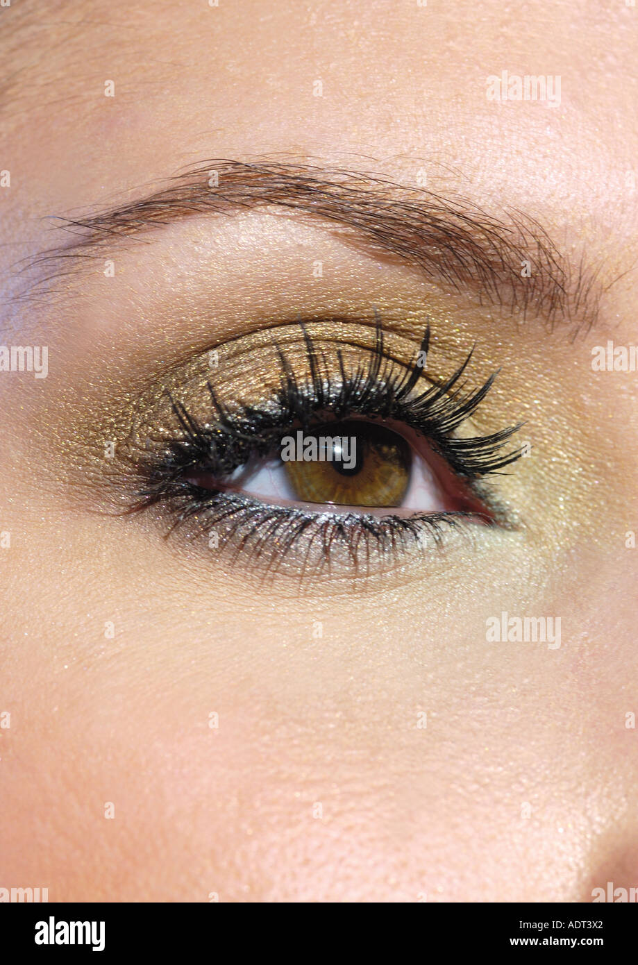 Face Close ups Female Stock Photo - Alamy