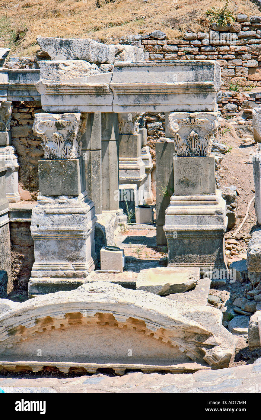 Ruins of the Ancient City of Ephesus, Turkey Stock Photo - Alamy