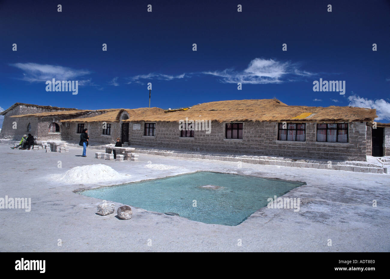 The Salt Hotel is located in an isolated spot in the middle of the ...