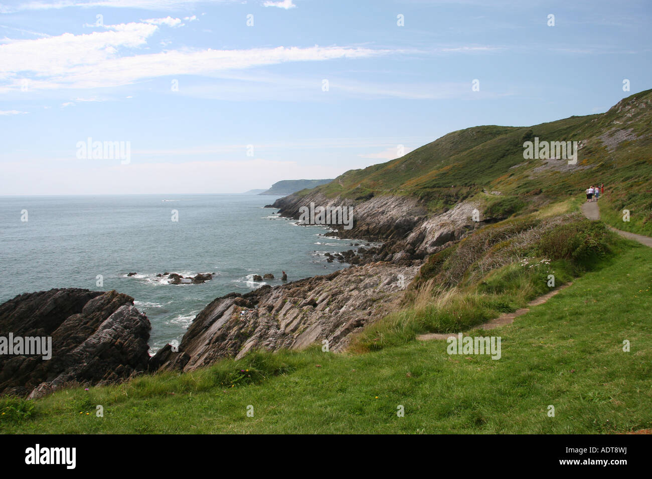 Dramatic coastline , The Gower peninsula, wales , Uk Stock Photo - Alamy