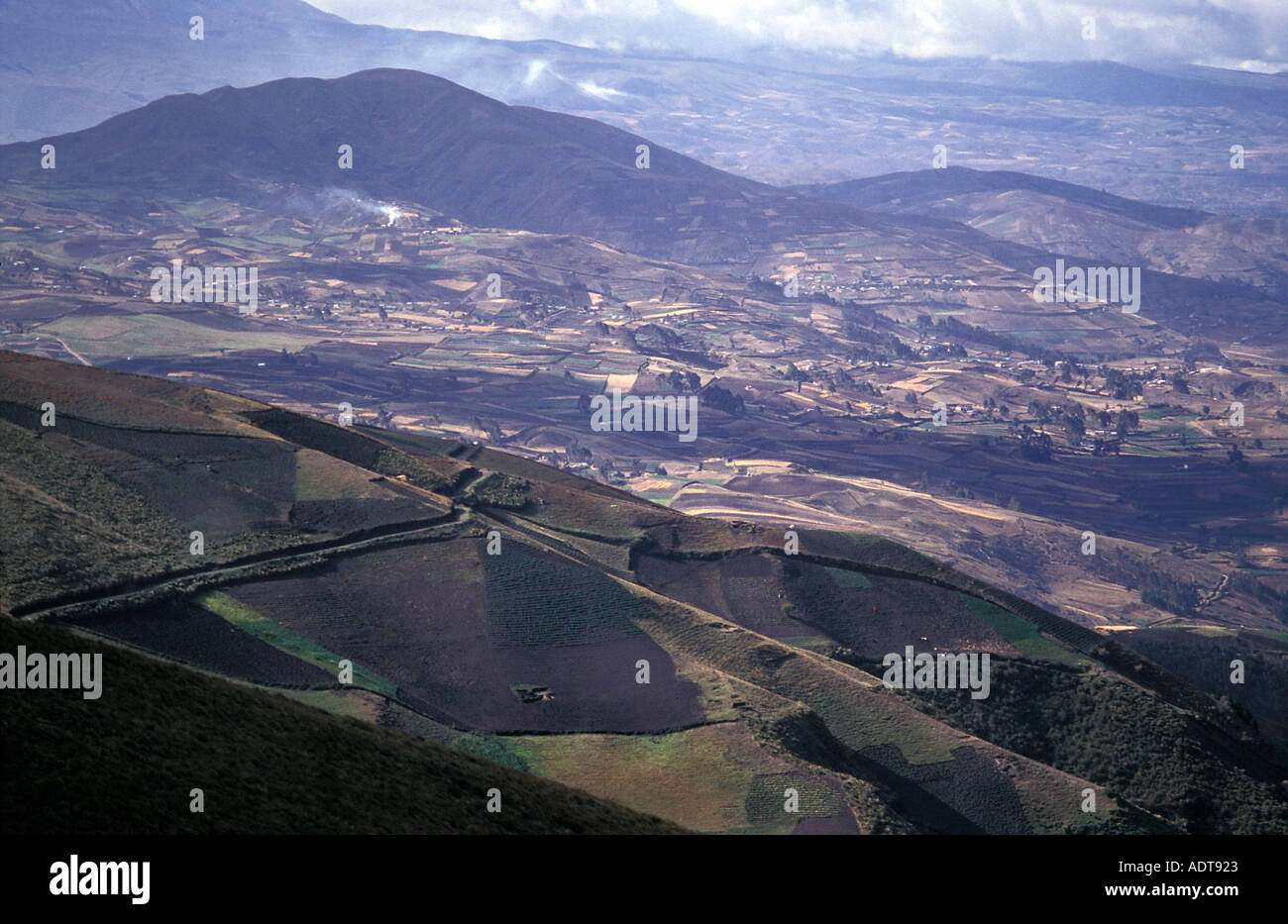 Ecuador quito rural landscape hi-res stock photography and images - Alamy