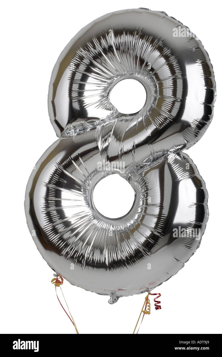 The number Eight Stock Photo - Alamy